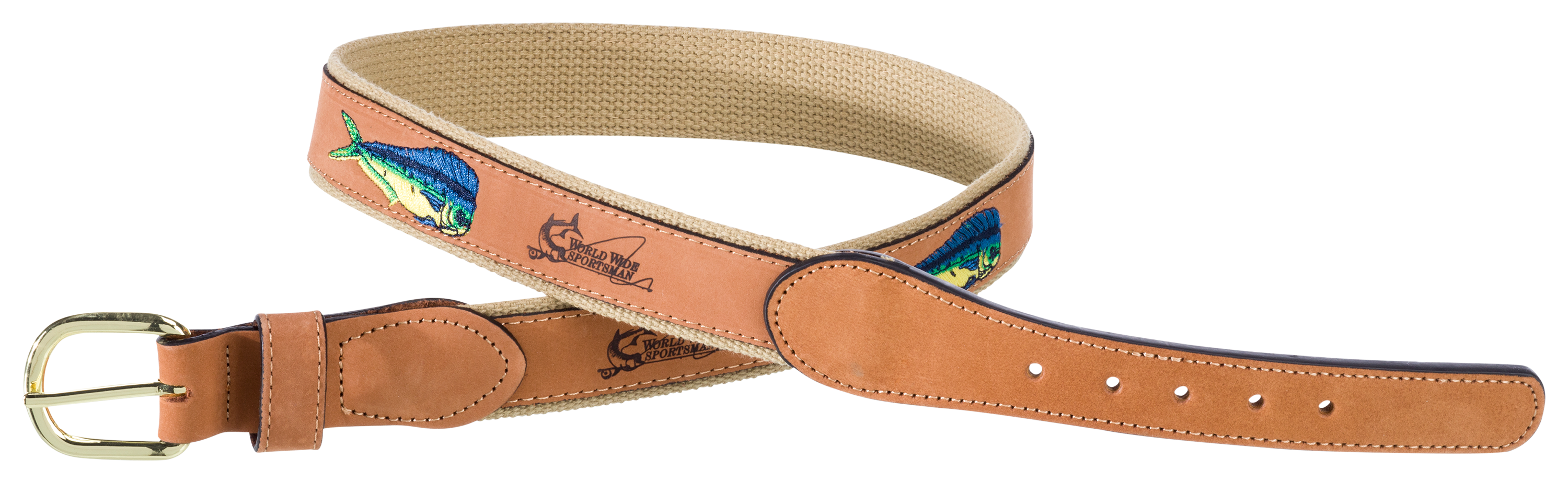 World Wide Sportsman Dolphin Embroidery Belt | Bass Pro Shops